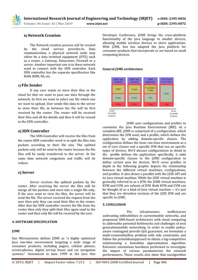 IRJET- Virtual Network Recognition and Optimization in SDN-Enabled Cloud Environment | PDF