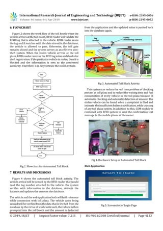 IRJET- Efficient IoT based Automated Toll Collection System | PDF