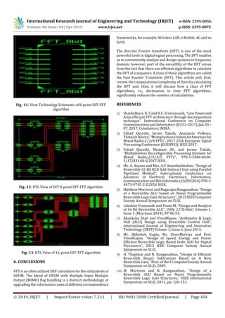 IRJET- VLSI Architecture for Reversible Radix-2 FFT Algorithm using Programmable Reversible Gate ...