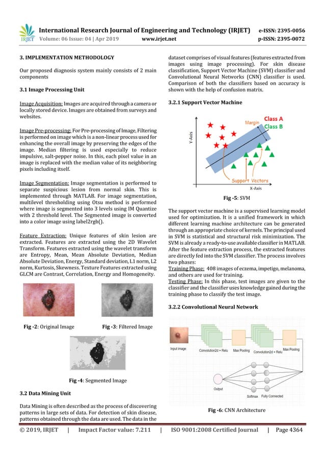 IRJET- Skin Disease Detection using Image Processing with Data Mining ...