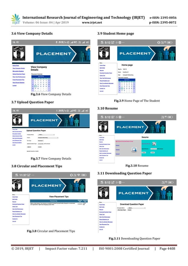 IRJET- Enhanced Mobile Application for Training and Placement Cell | PDF
