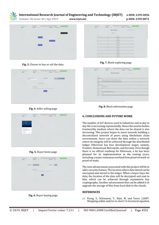 IRJET- Credible Data through Distributed Ledger Technology | PDF