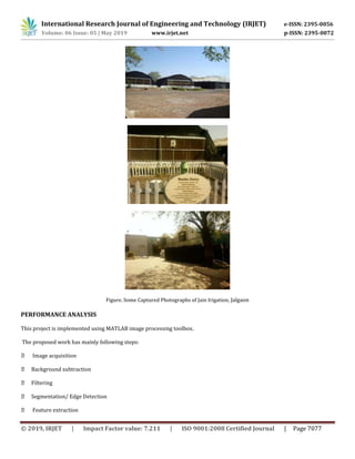 IRJET- Crop Disease Detector using Drone and Matlab | PDF | Agriculture | Industries