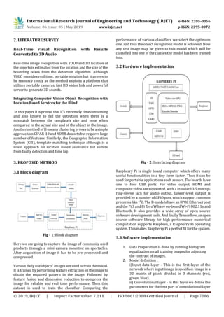 IRJET- Object Detection and Recognition for Blind Assistance | PDF