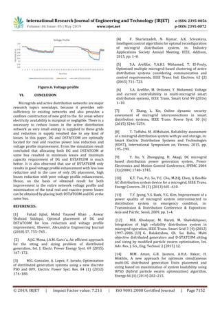 IRJET- Voltage Profile and Loss Reduction Enhancement by Optimal Placement of DG and DSTATCOM in ...