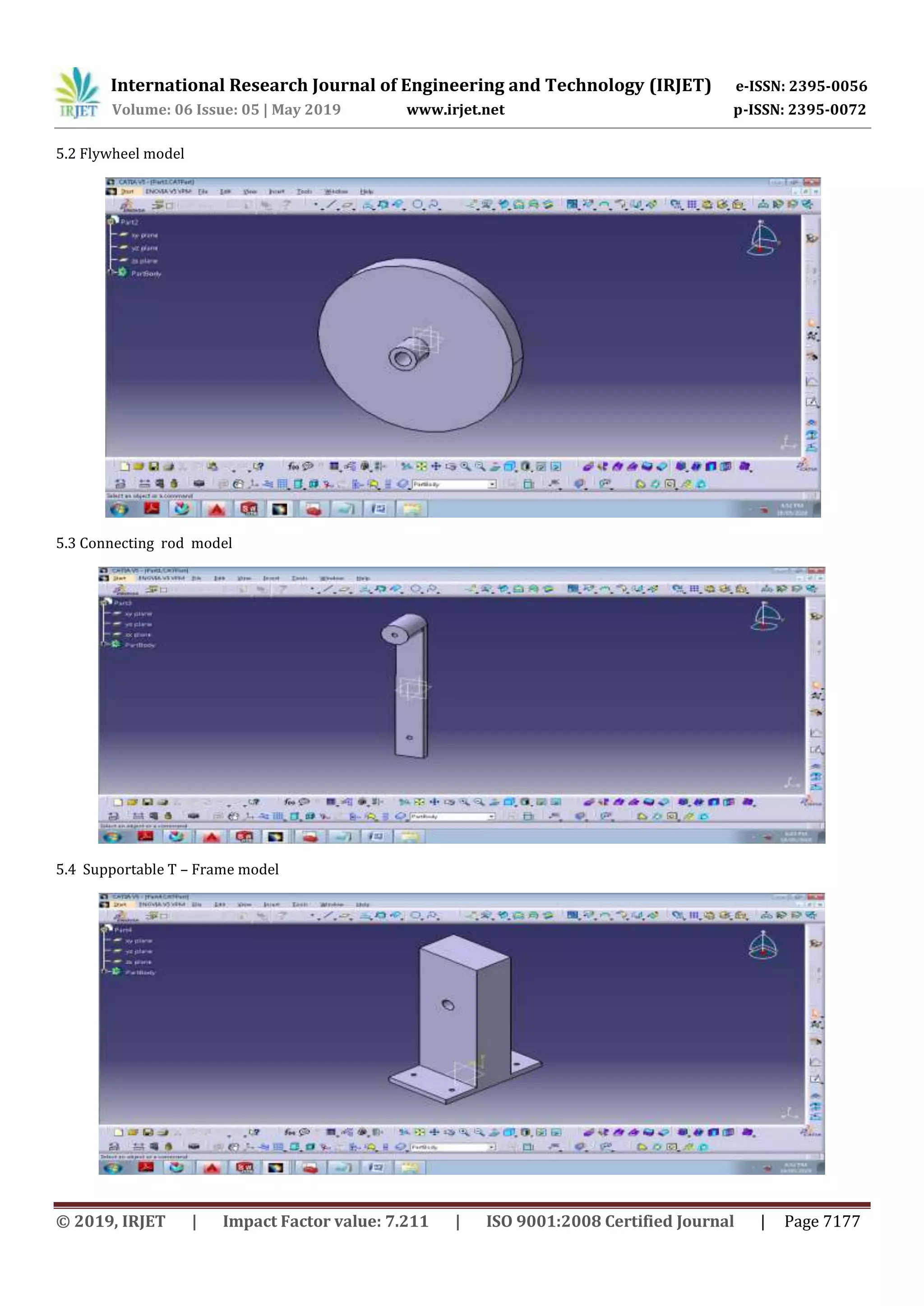 IRJET- Design of Magnetic Reciprocating Engine | PDF | Physics | Science