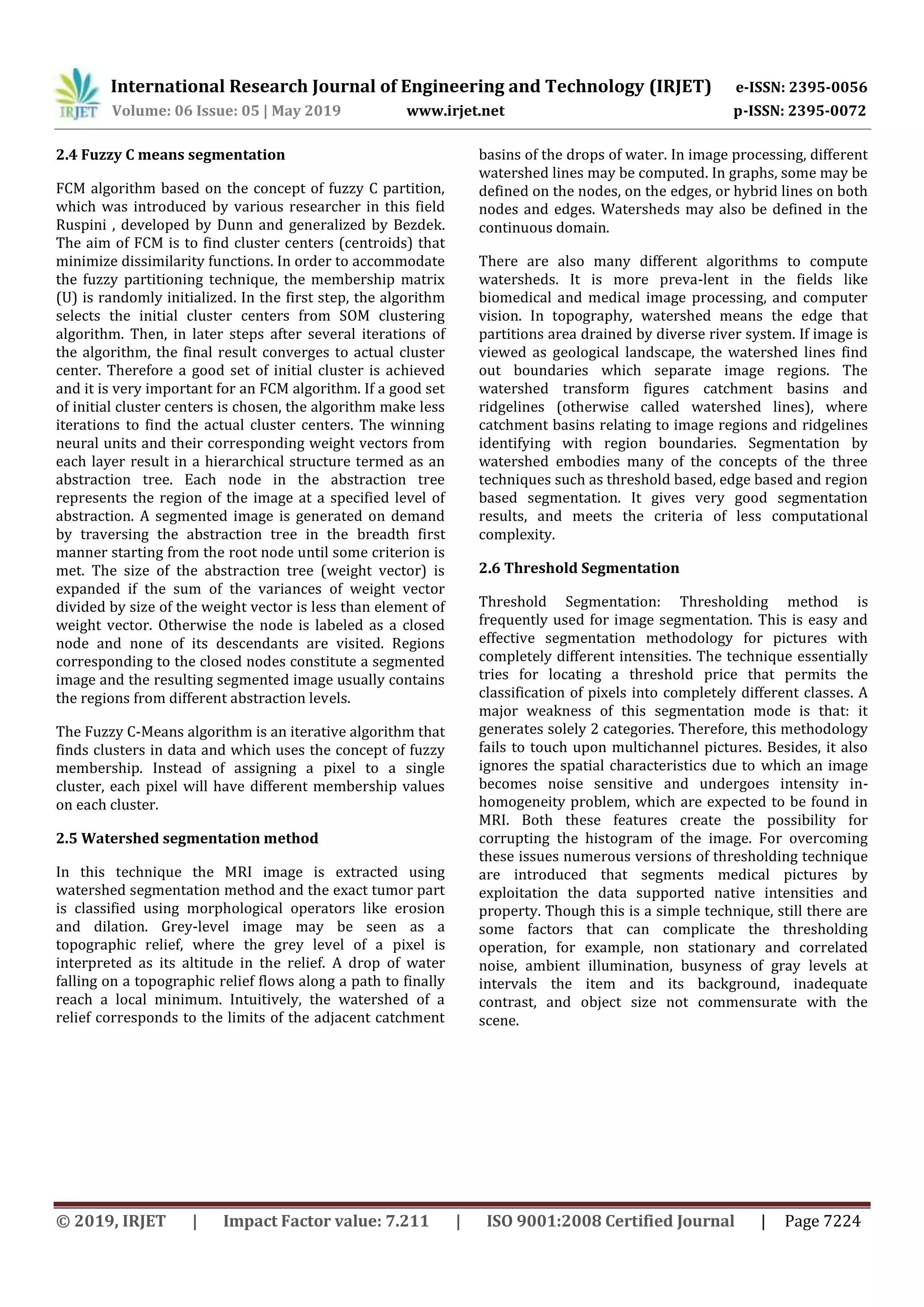 Irjet Brain Tumor Detection Using Digital Image Processing Pdf