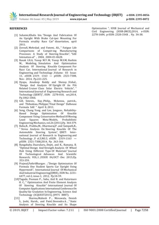 IRJET- Material Optimization of Wheel Hub using Finite Element Analysis ...