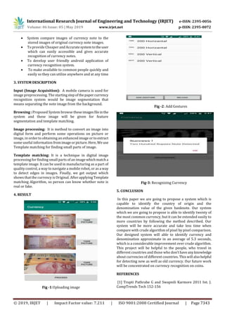 IRJET- Currency Verification using Image Processing | PDF