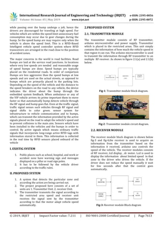 IRJET- Automatic Vehicle Speed Controller System for Accident Prevention | PDF