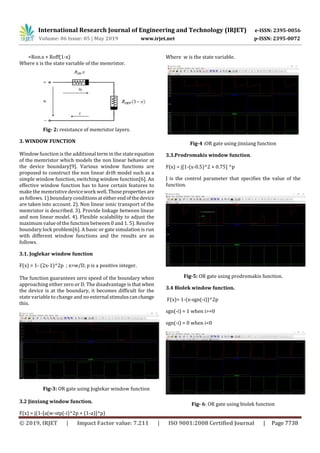 IRJET- Design of Memristor based Multiplier | PDF