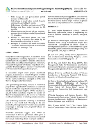 IRJET- Feasibility Study of Residential Building | PDF