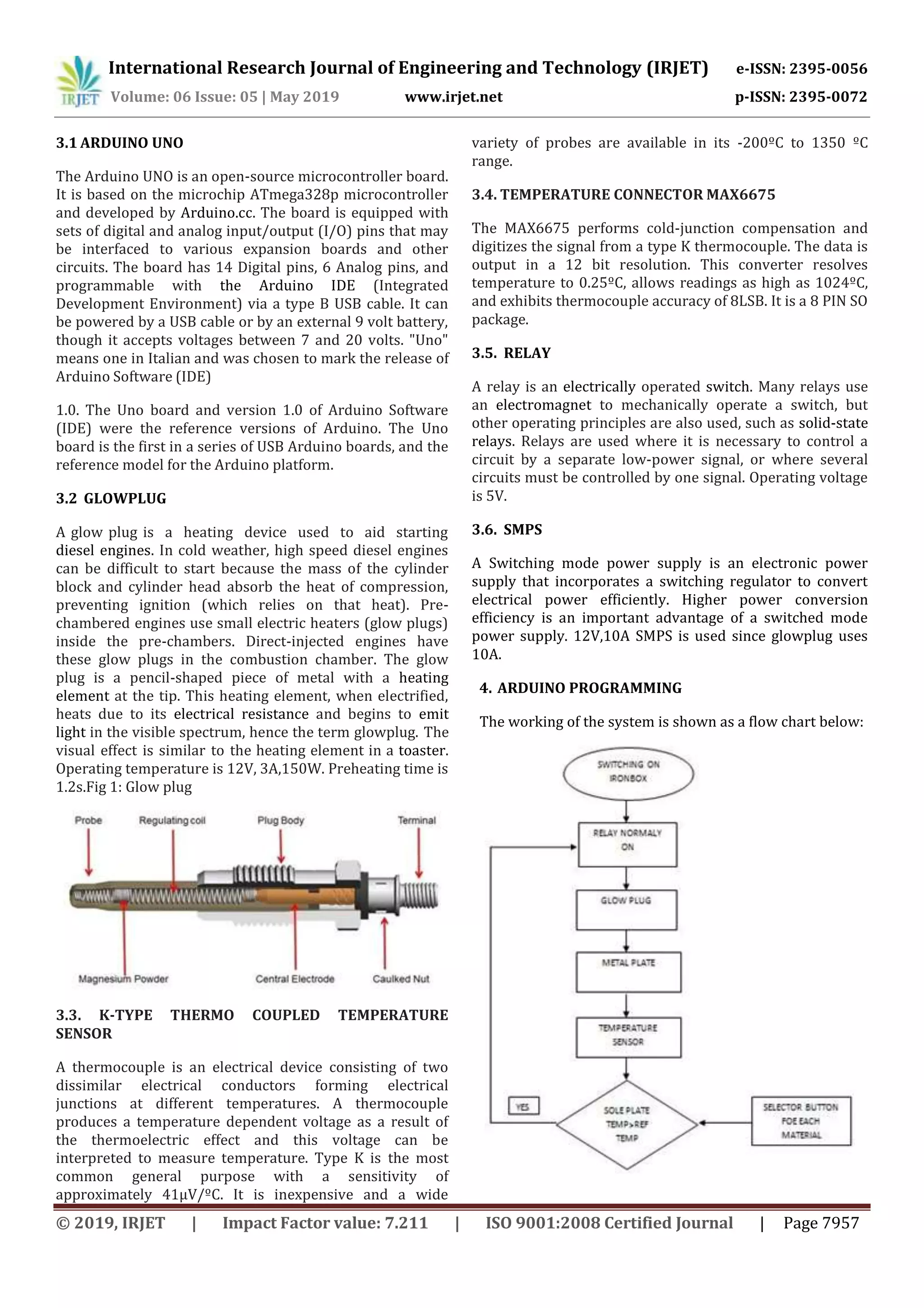 IRJET- DC IronBox | PDF