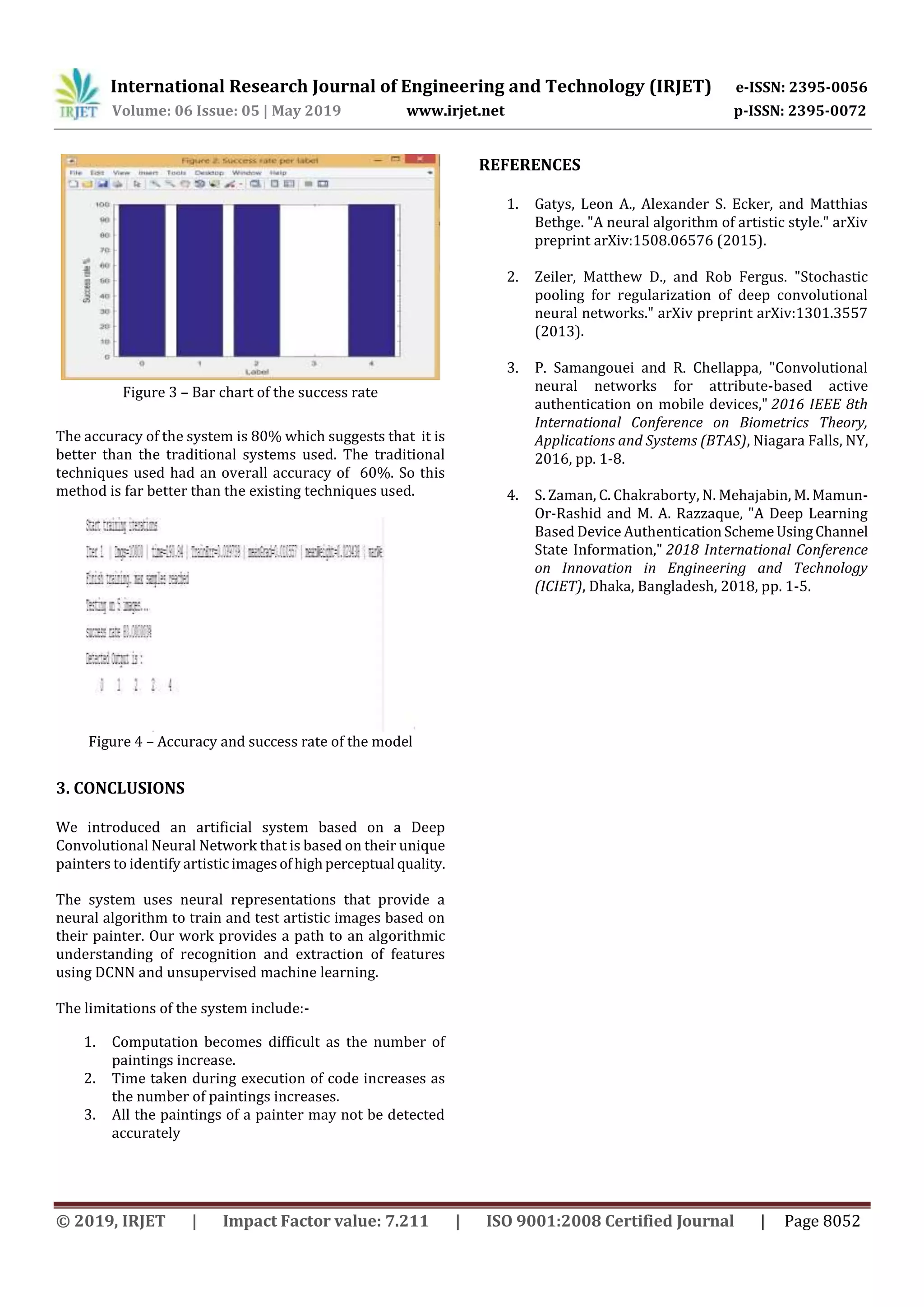 IRJET- Art Authentication System using Deep Neural Networks | PDF