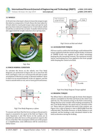 IRJET Design and Optimization of Wheel Hub for Formula ATA Race Car | PDF