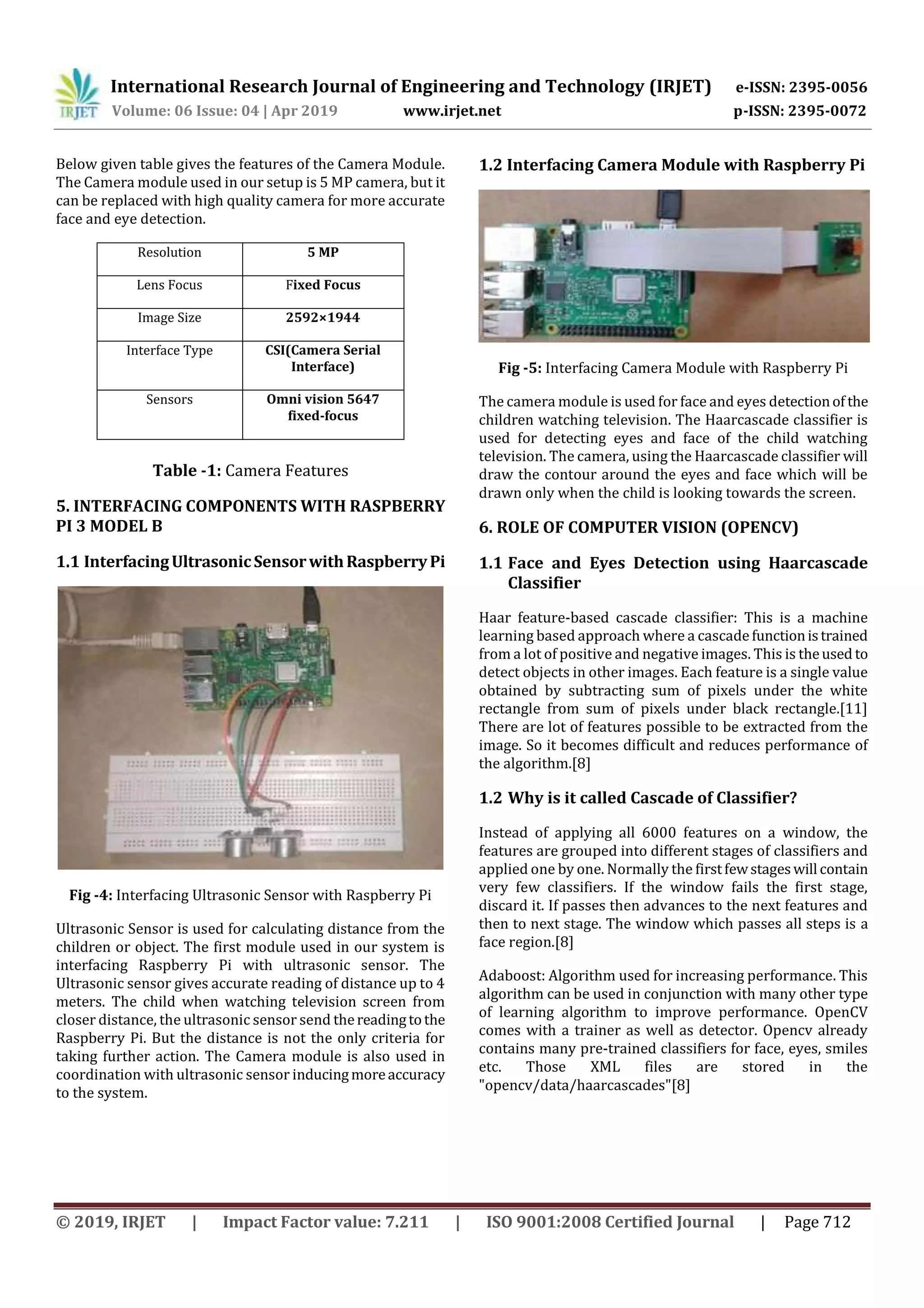 IRJET- IoT and ML based Smart TV for Child Eyes Safety | PDF