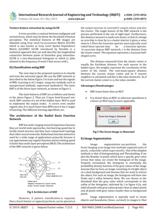 IRJET- Image Segmentation using Classification of Radial Basis Function of Neural Network in ...