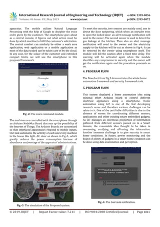 IRJET- Smart Home: Speech Recognition based Home Automation using IoT | PDF