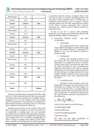 IRJET- Facial Emotion Detection using Convolutional Neural Network | PDF | Artificial ...