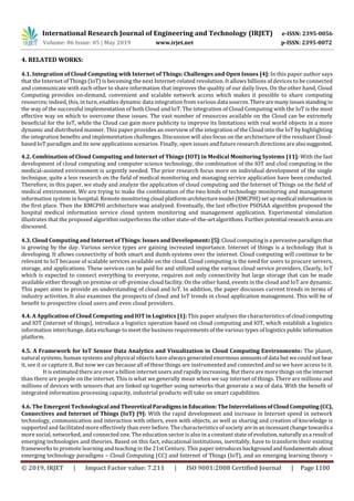 IRJET-A Review: IoT and Cloud Computing for Future Internet | PDF