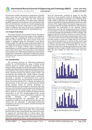 IRJET- Face Spoofing Detection Based on Texture Analysis and Color Space Conversion | PDF