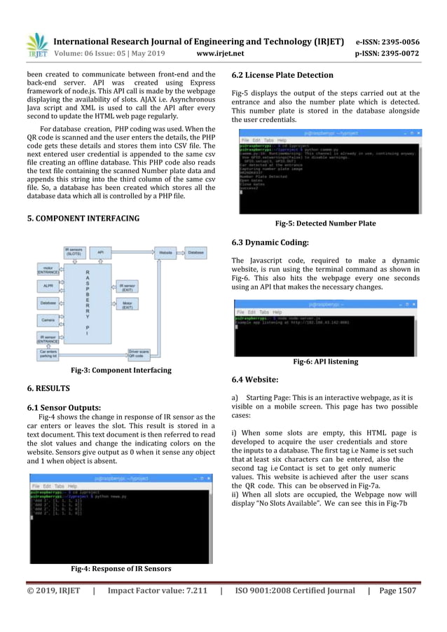 IRJET- Smart Parking System using IoT | PDF