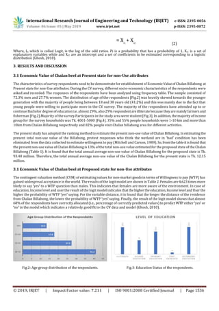 IRJET- Economic Valuation of a Wetland by using Statistical Method: A ...