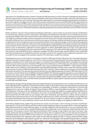 IRJET- Optimum Band Selection in Sentinel-2A Satellite for Crop Classification using Machine ...