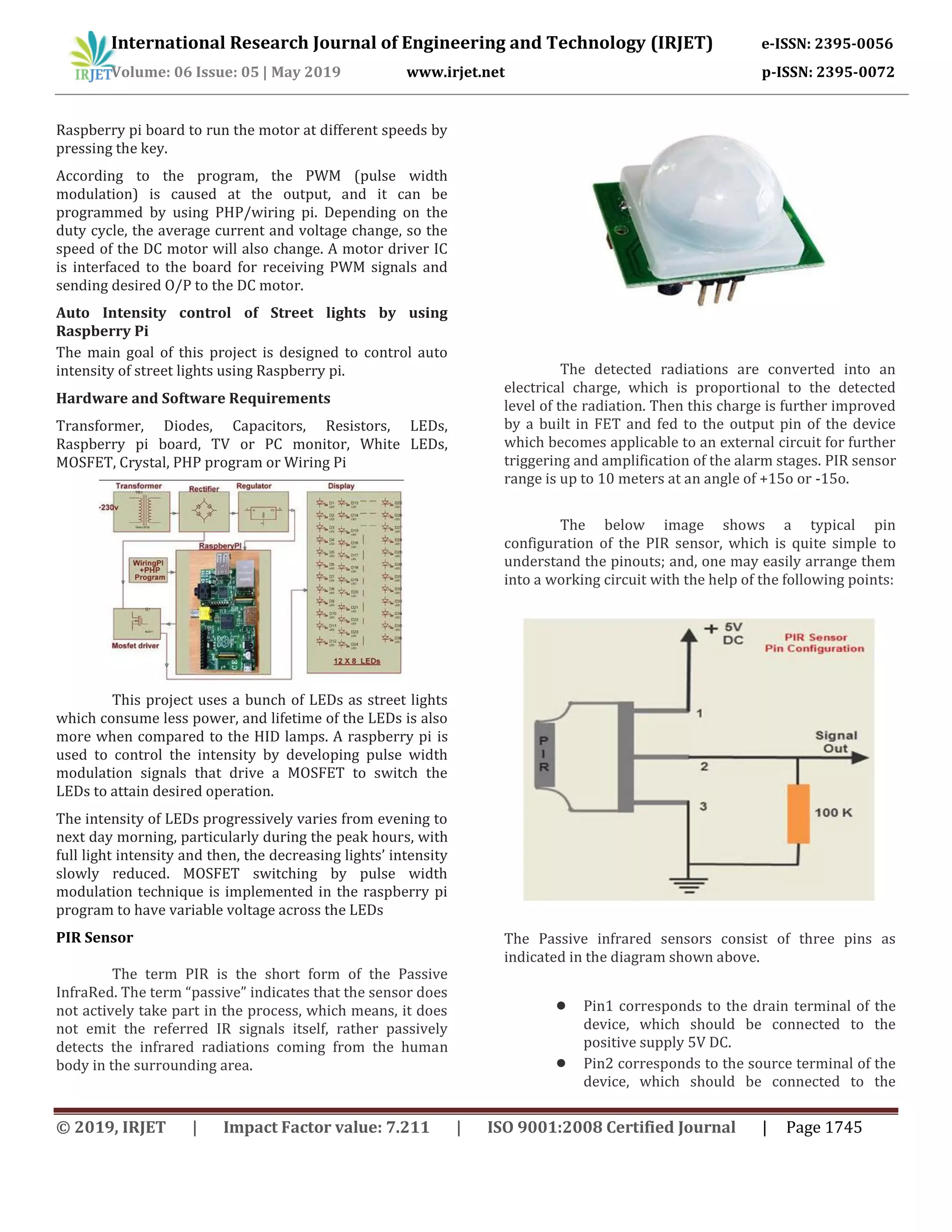 IRJET- IoT based Advanced Security Intelligence System using Python | PDF