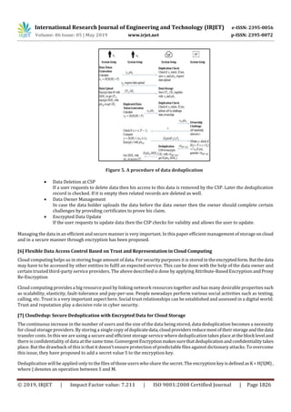 IRJET- Deduplication of Encrypted Bigdata on Cloud | PDF | Cloud Computing | Internet