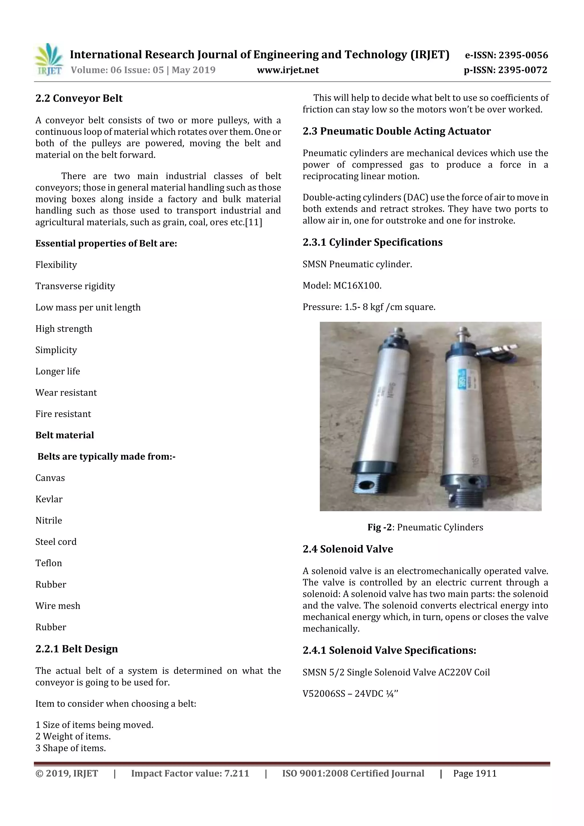 Irjet Multilevel Object Sorting System Using Plc Controller Pdf