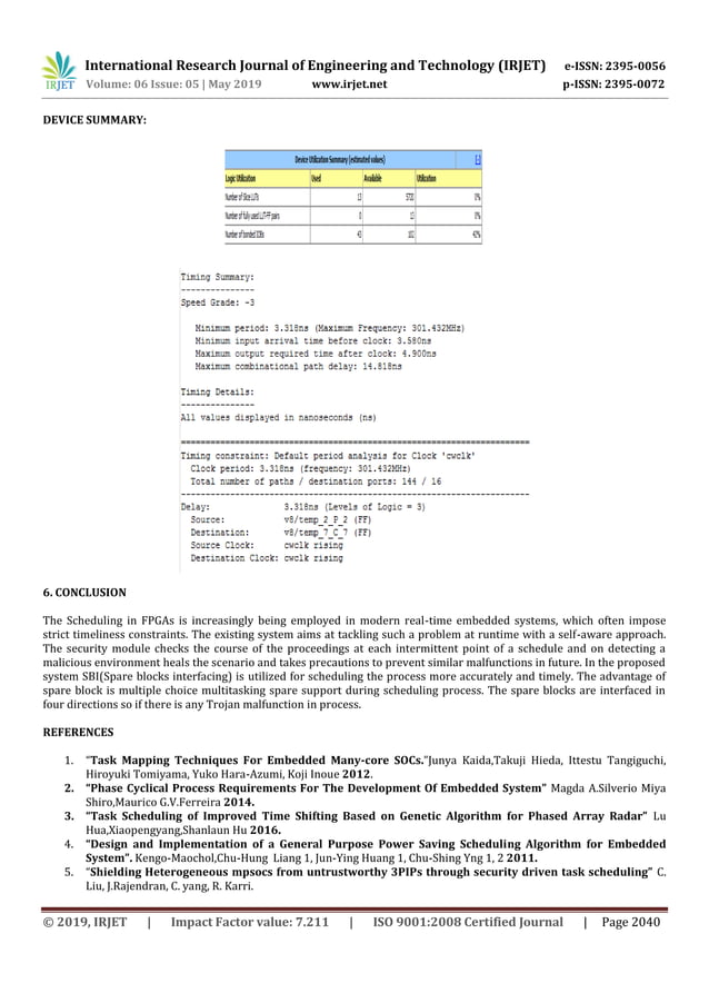 IRJET- Design and Implementation of High Speed FPGA Configuration using SBI | PDF
