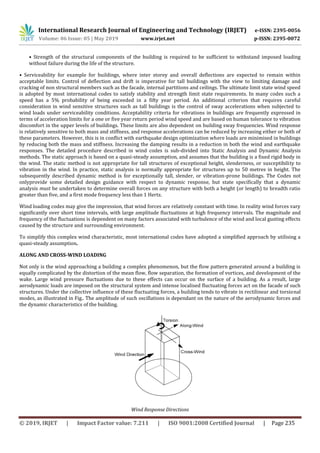 IRJET- Effect of Wind on Tall Structures | PDF