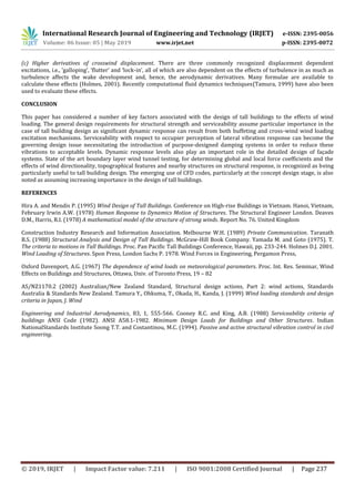IRJET- Effect of Wind on Tall Structures | PDF