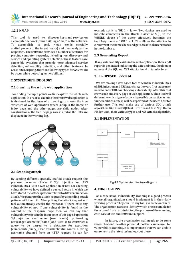 IRJET- Testing Web Application using Vulnerability Scan | PDF | Web ...