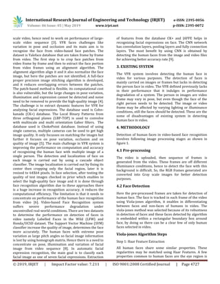 IRJET- Human Face Recognition in Video using Convolutional Neural Network (CNN) | PDF