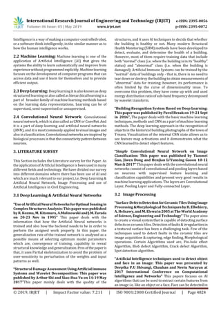 IRJET- Classification of Assembly (W-Section) using Artificial Intelligence | PDF