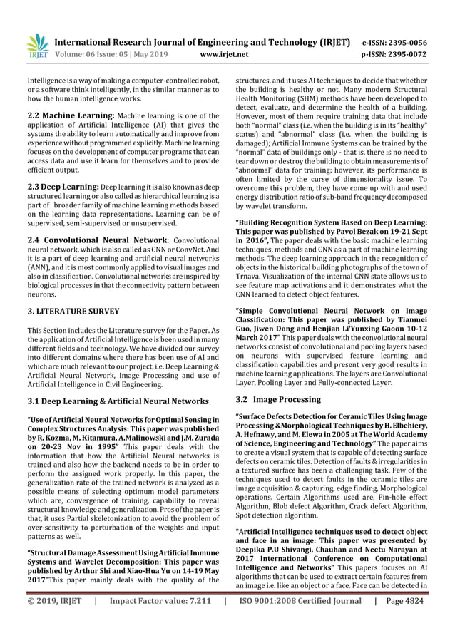 IRJET- Classification of Assembly (W-Section) using Artificial Intelligence | PDF
