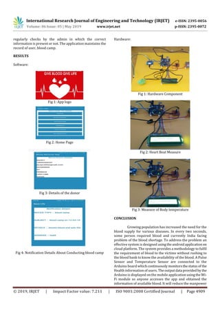 IRJET- Automated Blood Bank with Embedded System | PDF | Computer ...