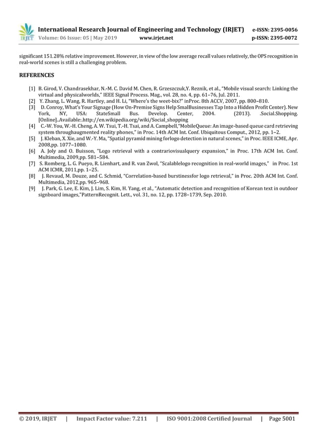 IRJET- Recognition of OPS using Google Street View Images | PDF