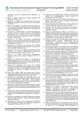 IRJET- A Review of Performance Management Systems in Manufacturing ...