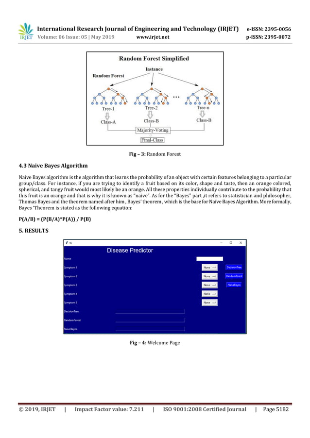 IRJET- Disease Prediction System | PDF