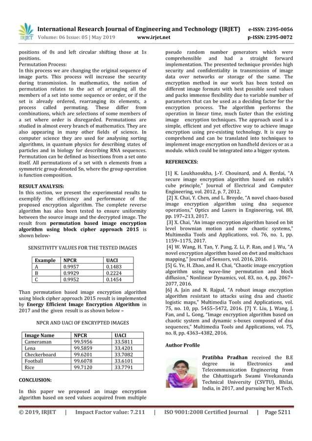 IRJET-Survey of Highly Secured Methods for Image Transmission using Image Segmentation ...