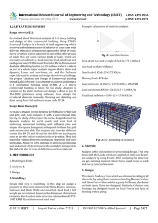 IRJET- Planning, Design and Analysis of G+3 Hospital Building Provided ...