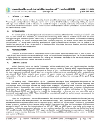 IRJET- Analyzation of Quality of Coconut | PDF