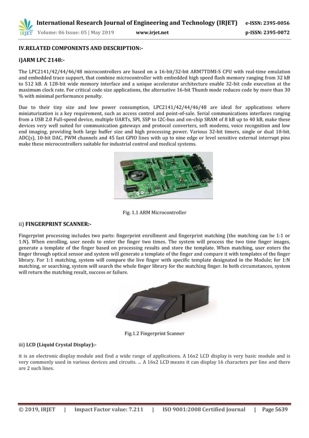 IRJET- Smart Voting System | PDF