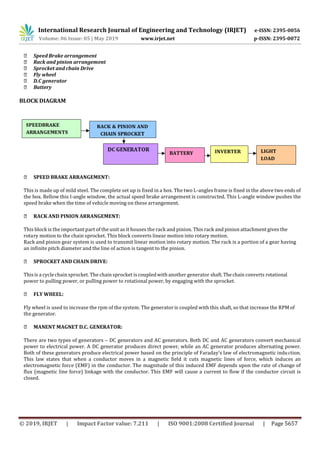IRJET- Foot Step Power Generation | PDF