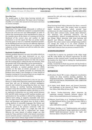 IRJET- Real-Time Object Detection System using Caffe Model | PDF