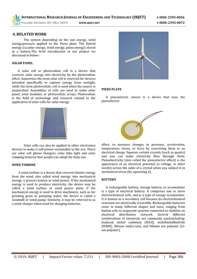 IRJET- Energy Harvesting by using Various Non-Conventional Energy Sources | PDF