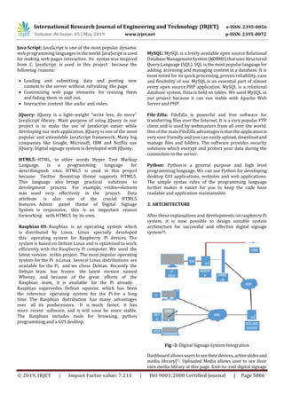 IRJET- Implementation of Web Enabled Notice Board using SOC | PDF | Web Development | Internet